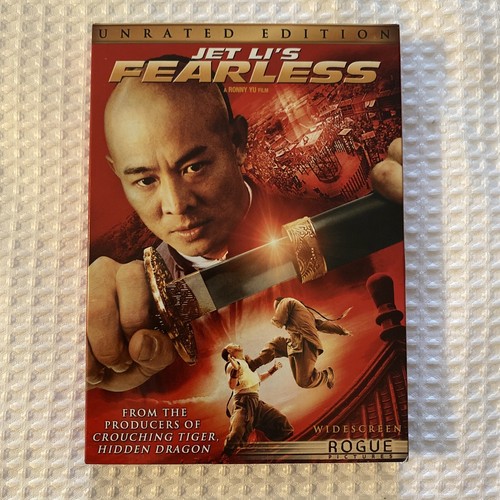 Jet Li’s Fearless Unrated Edition New Sealed 2006 DVD | eBay