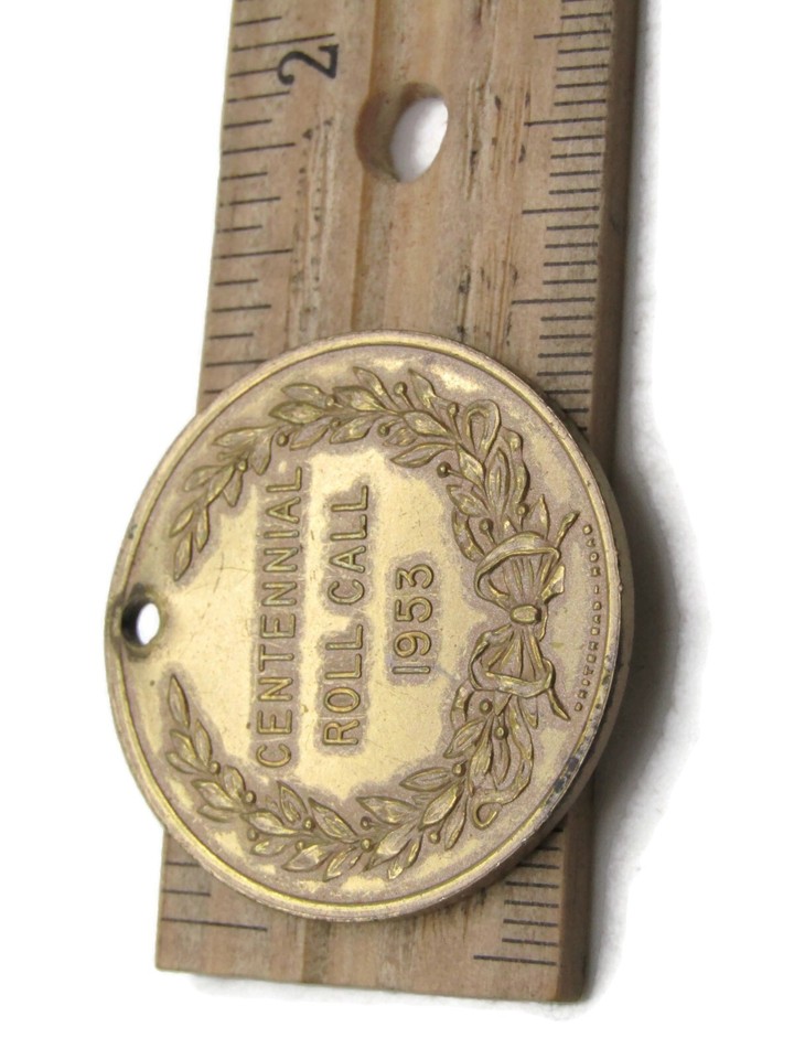 Concord School House Junior OUAM Charm Centennial Roll Call 1953 | eBay
