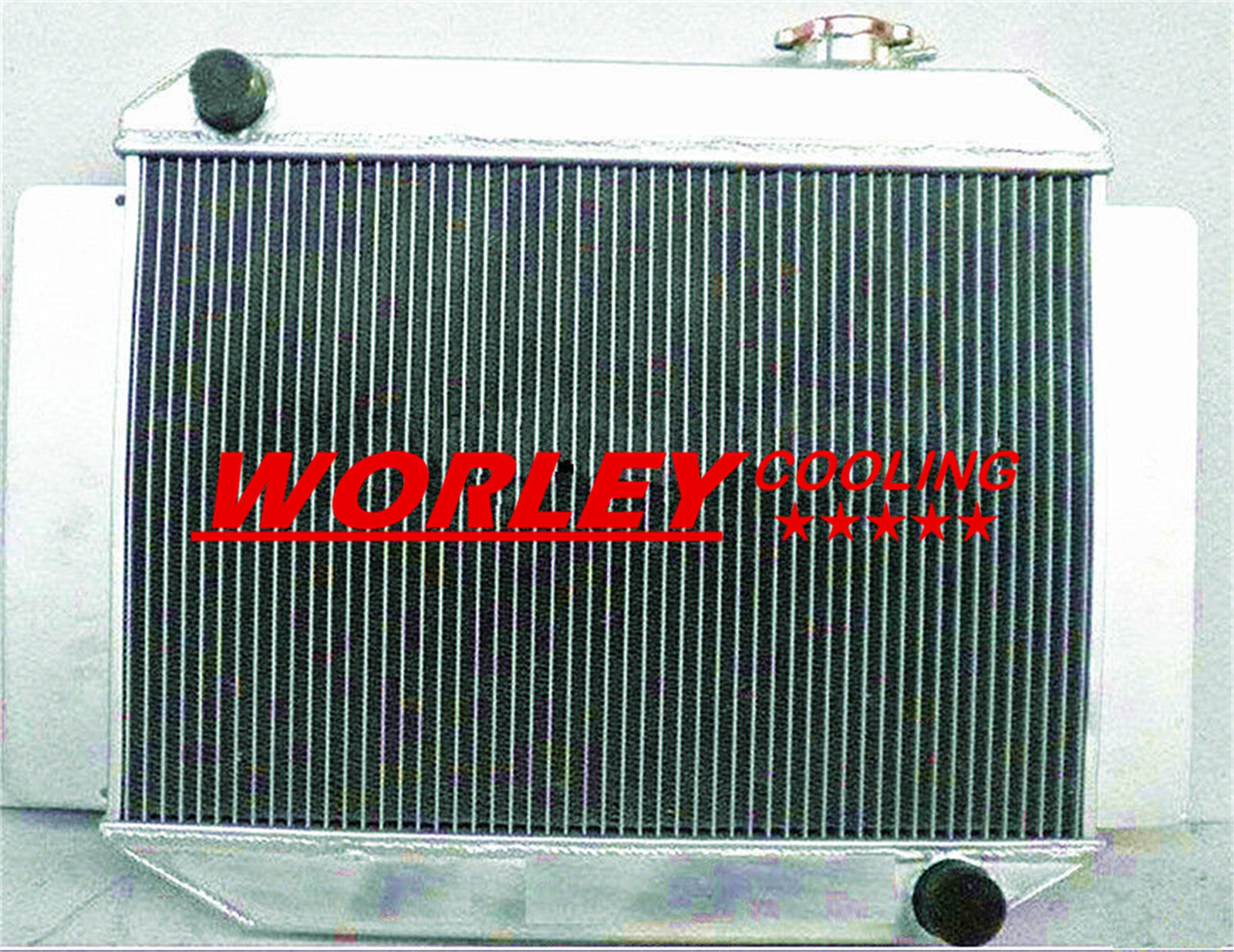 VIC-44mm Radiator + Fans FOR HOLDEN Kingswood HD HR HK HT HG 6cyl 66-70 ...