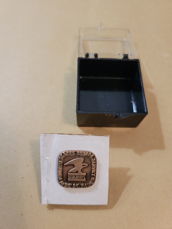 USPS Postal Service Employee Service Pin MSC ST PAUL - Copper Tone | eBay