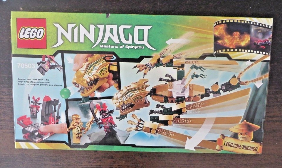 Lego 70503 - Ninjago - The Golden Dragon - Retired - New In Sealed Box ...