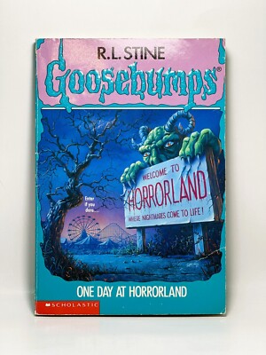 18th Print #16 One Day At Horrorland Goosebumps Book R.L. Stine Vintage ...