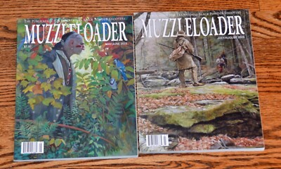 2 Muzzleloader Magazines May-June and July-Augus 2023 black powder ...