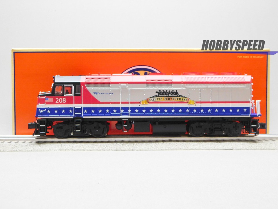LIONEL AMTRAK LEGACY F40PH DIESEL LOCOMOTIVE ENGINE #208 O GAUGE ...