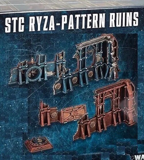 Warhammer 40k RYZA PATTERN RUINS Terrain NEW SPRUES NO BOX Ryza-Pattern ...