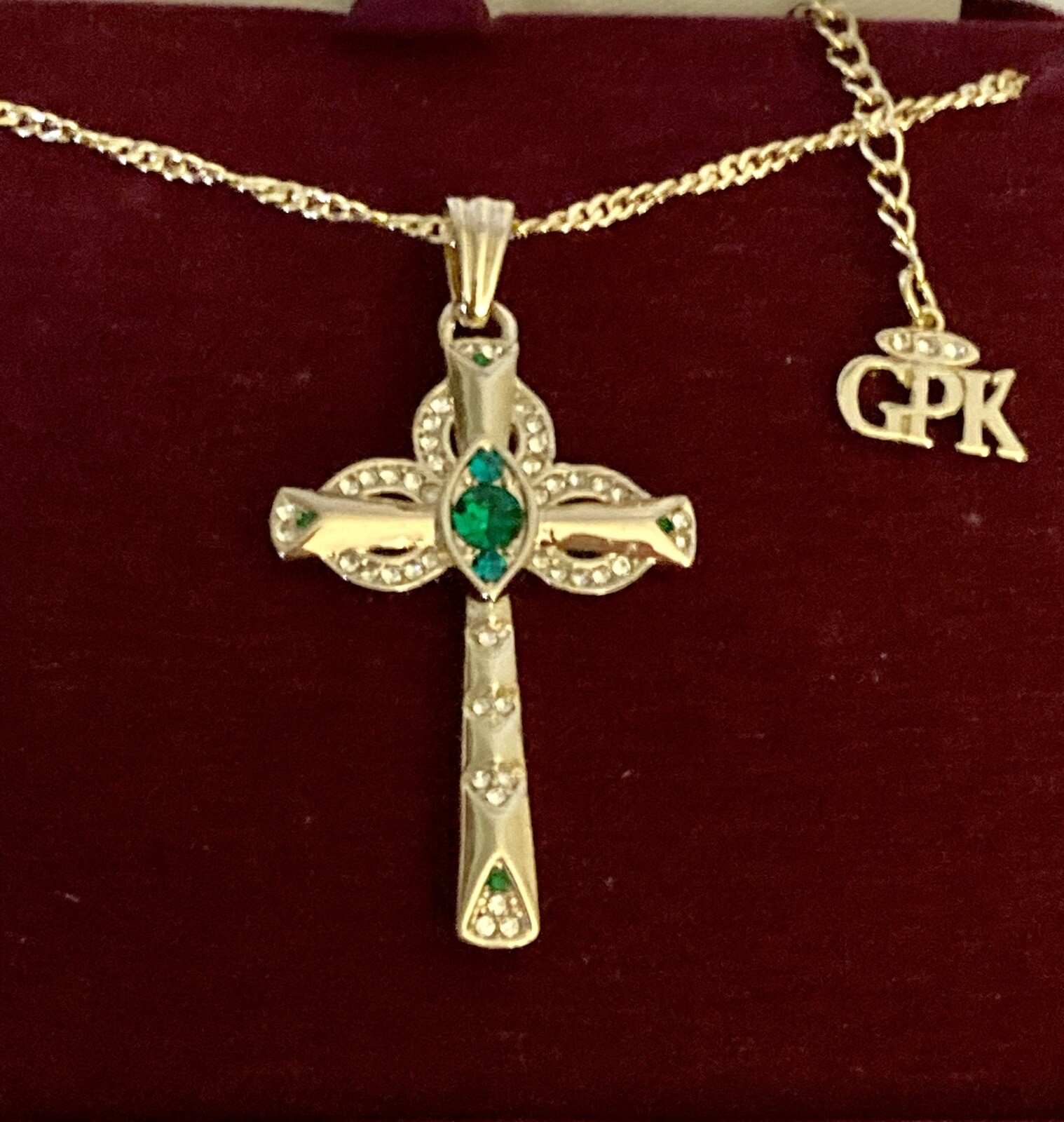 Princess Grace Kelly CLARION PELL Emerald Diamond CRO… - Gem