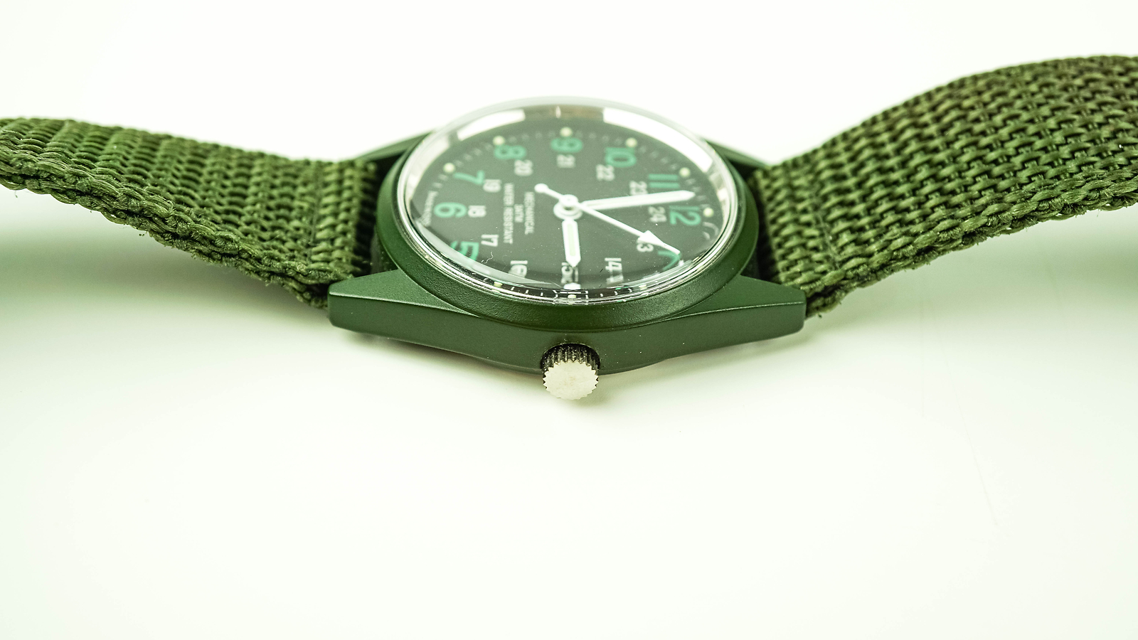 Vintage Vietnam Era GI Automatic 3ATM Wrist Watch Hack Excellent | eBay