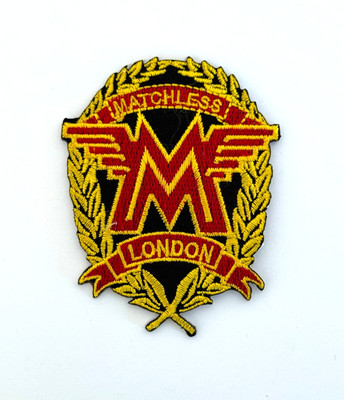 Embroidered Patch - London - NEW - Iron-on - Matchless Motorcycles | eBay