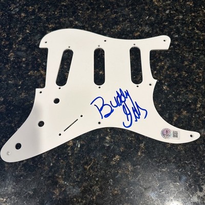 Signed Fender Electric Guitar Pick Guard Beckett COA Buddy Guy | eBay