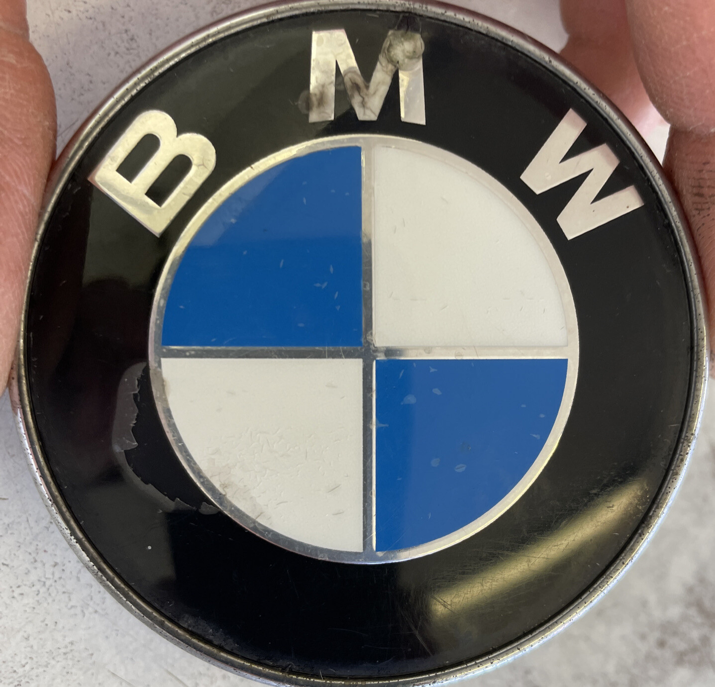 Org BMW Emblem Logo Zeichen Wappen Schriftzeug FL21913 Plackette ...