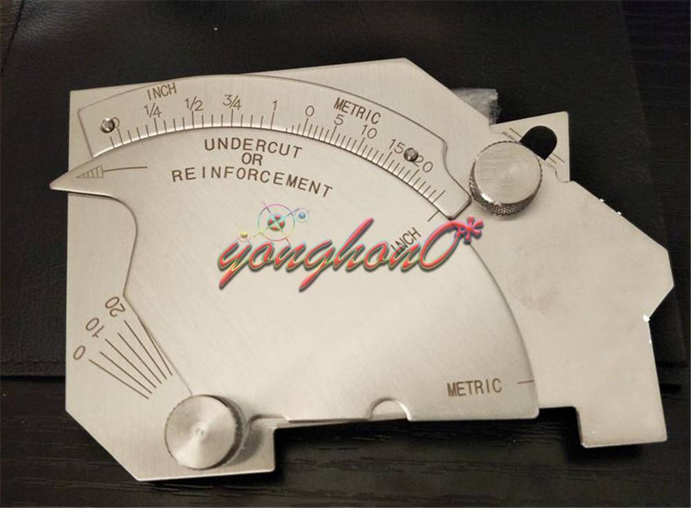Bridge grooves gauge MG-8 welding Gage Weld seam pit test ulnar ...