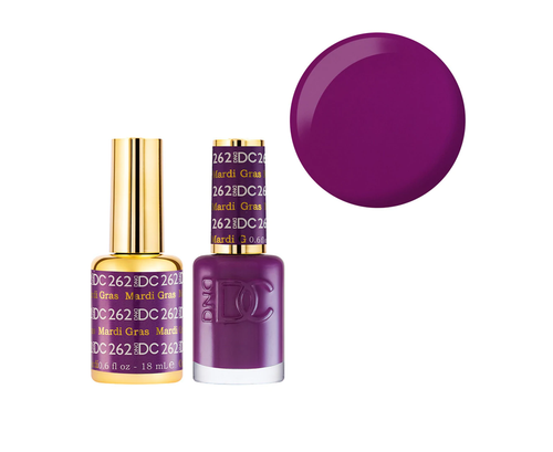 DND 262 Mardi Gras - DC Collection Gel & Lacquer Duo 18Ml | eBay