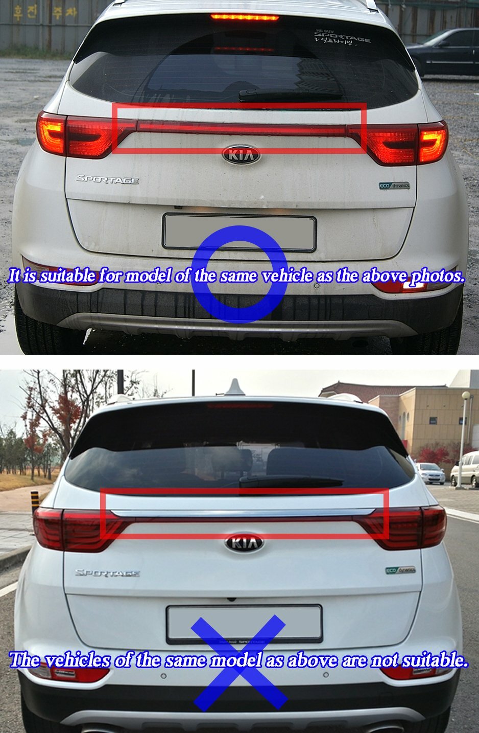 87310 D9000 Rear Garnish Normal type for 2017 2018 2019 Kia Sportage | eBay