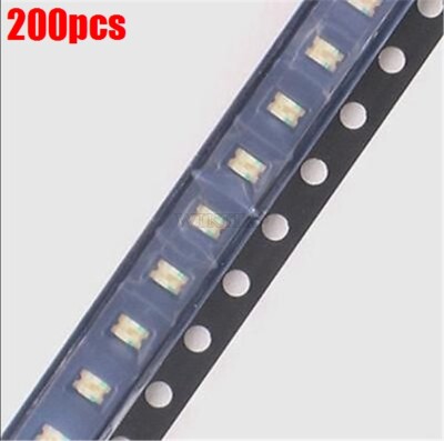 200Pcs Super Bright Blue Led Smd Smt 1206 Lamp Bulb New Ic bi | eBay ...