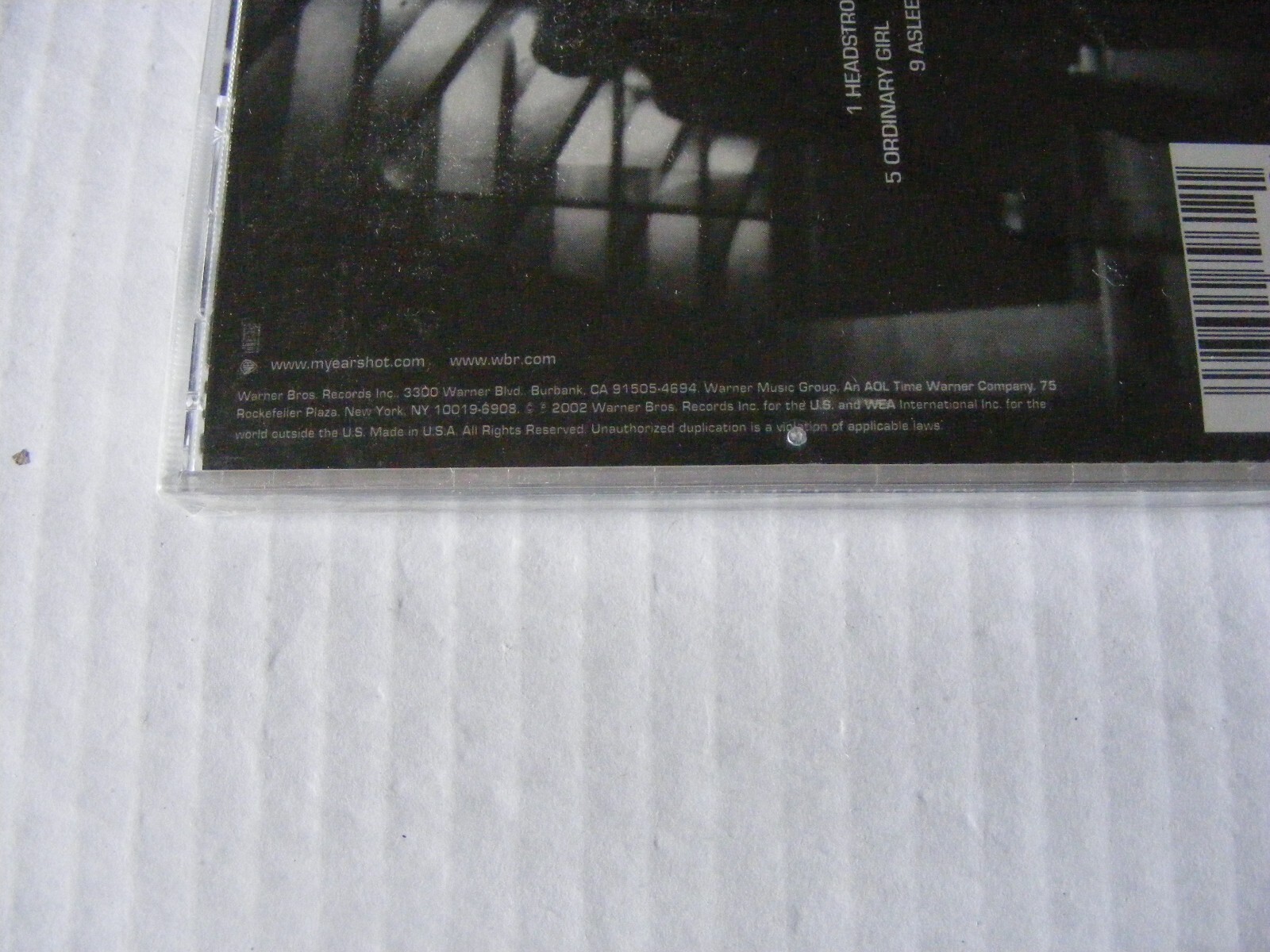 Earshot ‎"Letting Go" CD Sealed. Warner Bros. Records ‎9 47961-2. 11 ...