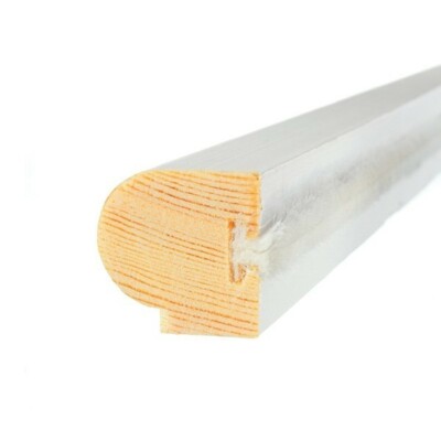 Sash Window Timber Staff Bead Primed 20 x 15 With Brush Pile | eBay UK