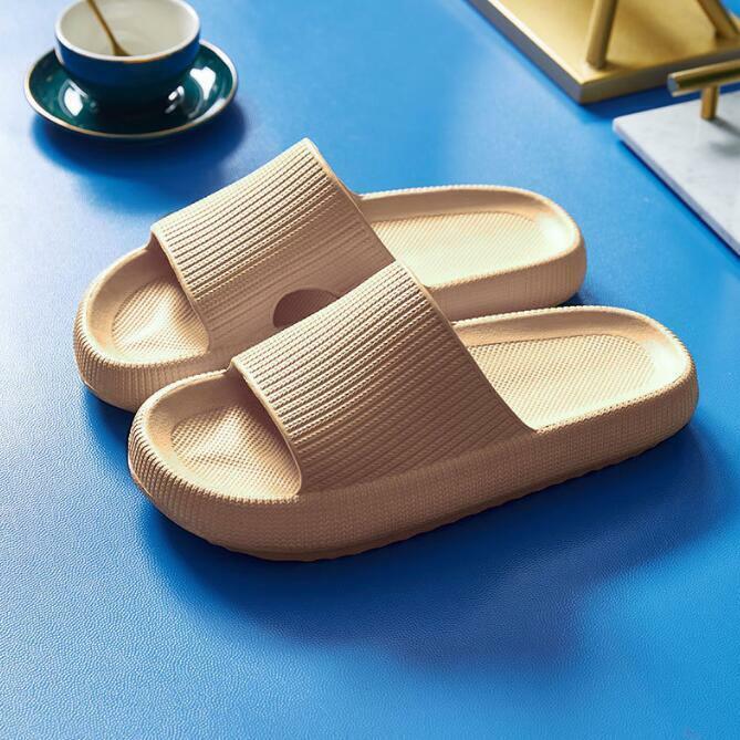 PILLOW SLIDES Sandals Ultra-Soft Slippers Extra Soft Cloud Shoes Anti ...