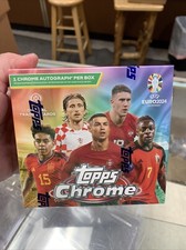 2024 Topps Chrome UEFA Euro Soccer Checklist, Set Info, Boxes