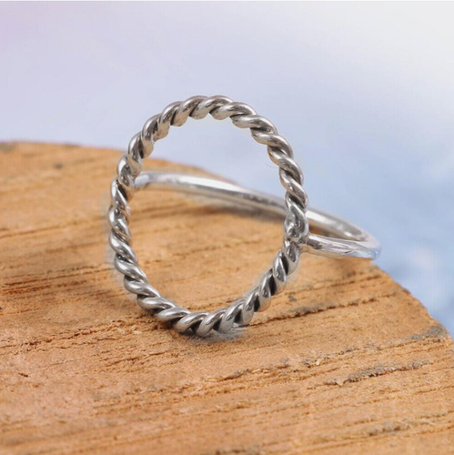 Solid 925 Sterling Silver Unique Designer Handmade Anniversary Ring VTR | eBay Australia