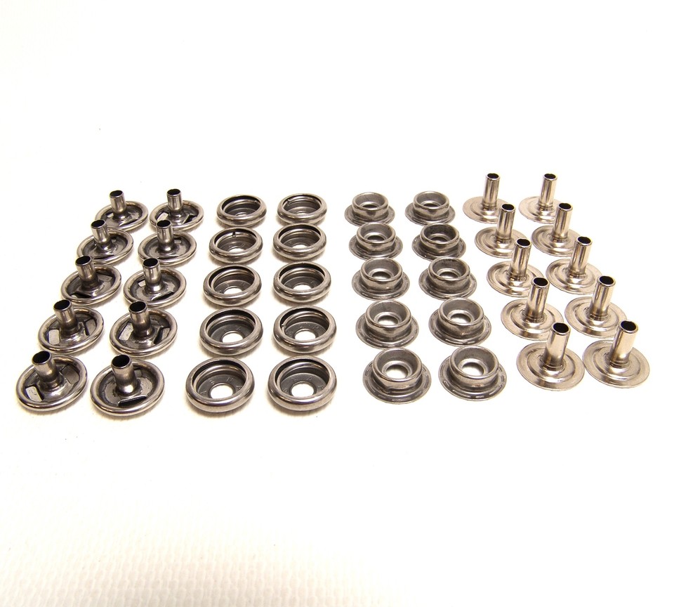 Snap Set with Long Posts for Thick Fabric or Carpet 10 Pc. Set | eBay