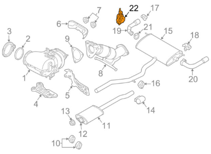 OEM Volvo Xc90 Mk2 Exhaust System Actuator 32224915 Genuine for sale ...