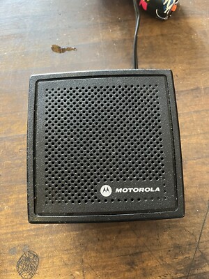 Motorola HSN4031B External Speaker 7.5W for mobile radios | eBay
