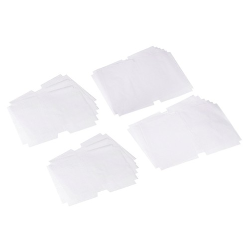 Clear Book Cover Set, 40 Pcs PP Self-adhesive Textbook Protector, Clear ...