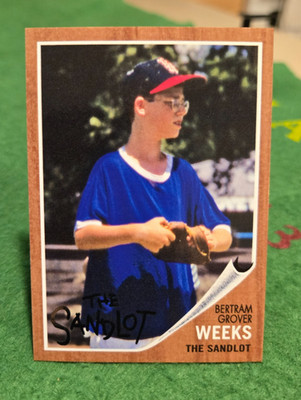 2018 Topps Archives Baseball - Bertram Grover Weeks Sandlot Card # sl ...