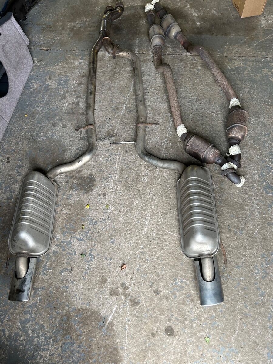 Mercedes Benz CL500 C215 Full Exhaust Exhaust Mufflers eBay