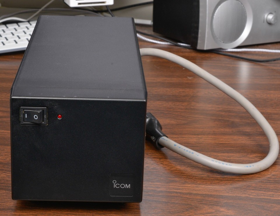 SUPER CLEAN ICOM PS-85 13.8V 20A POWER SUPPLY (746PRO 756PRO2 756PRO3 ...