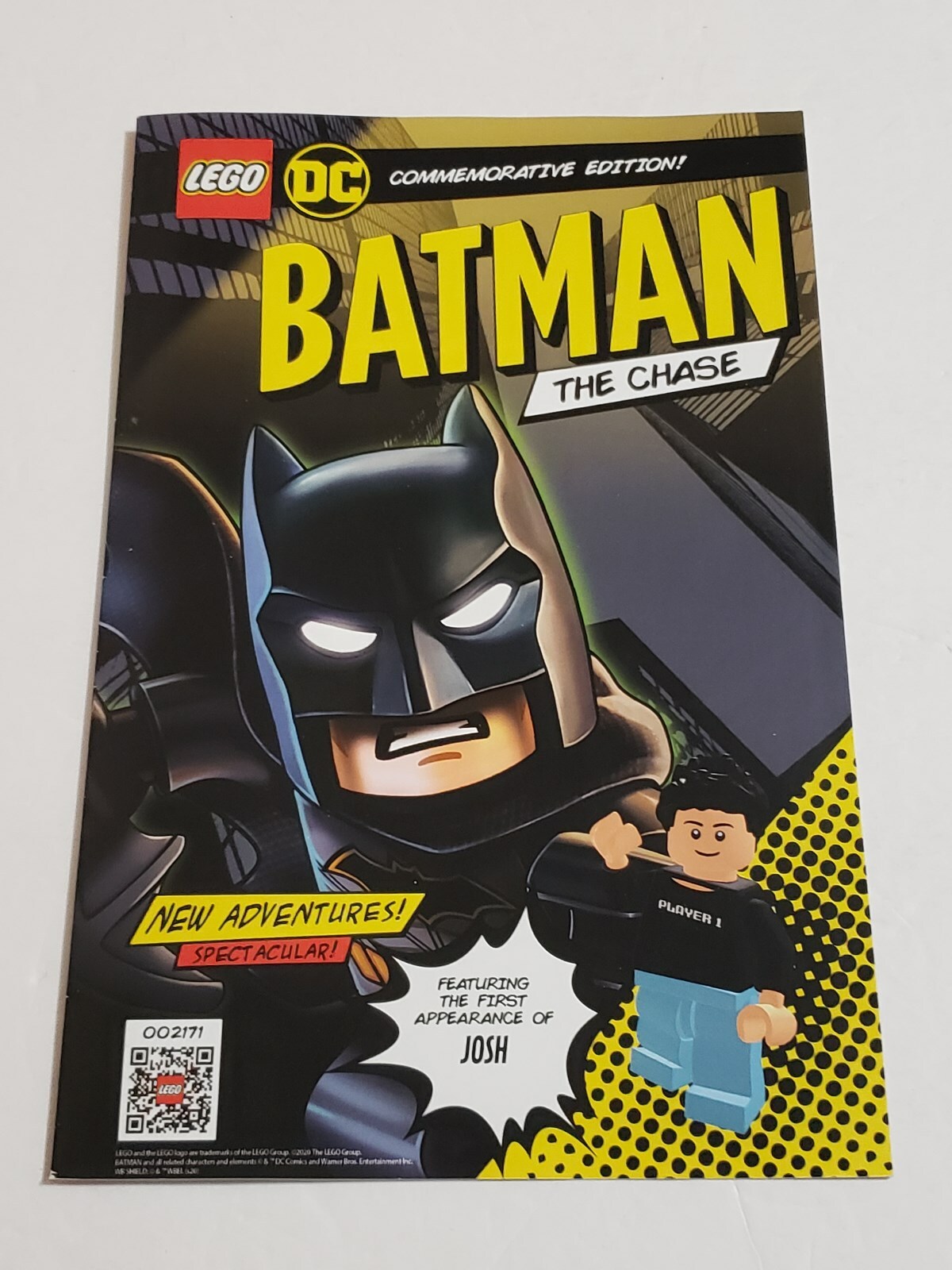 SDCC 2020 LEGO Exclusive BATMAN Custom Comic Book JOSH First Appearance ...