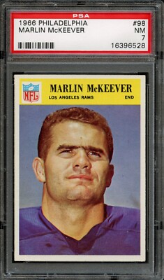 FB - 1966 Philadelphia - #98 - Marlin Mckeever - PSA 7 - NM | eBay