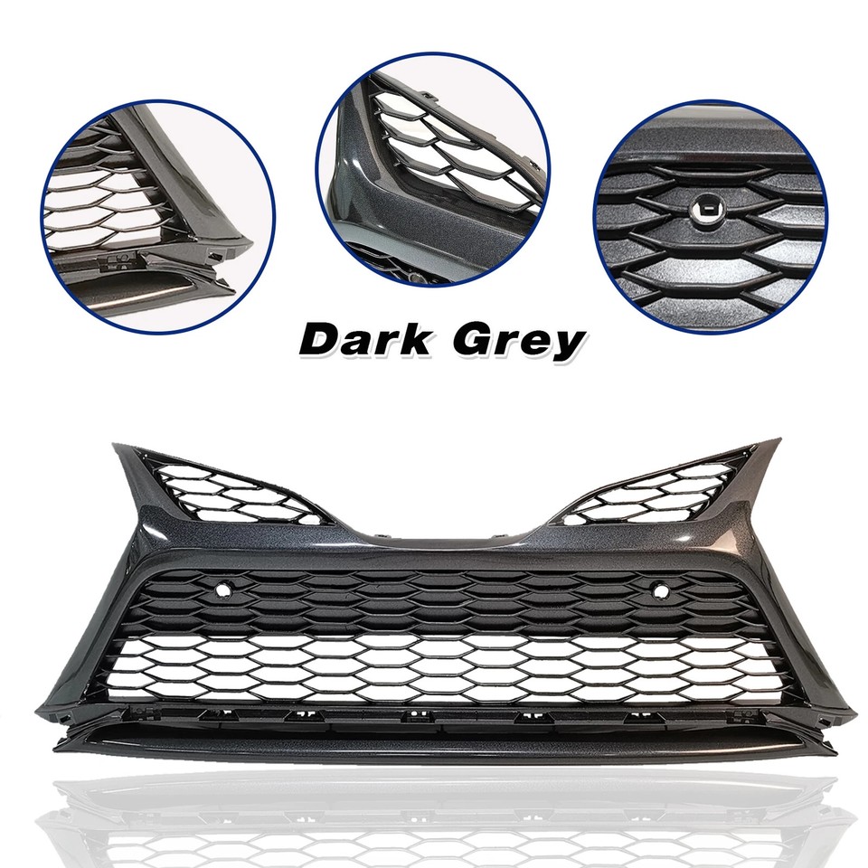 For 2021-2024 Toyota Camry SE Front Bumper Lower Grille With Park ...