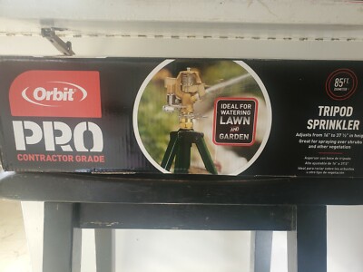 Orbit Pro Tripod Sprinkler 85ft | eBay