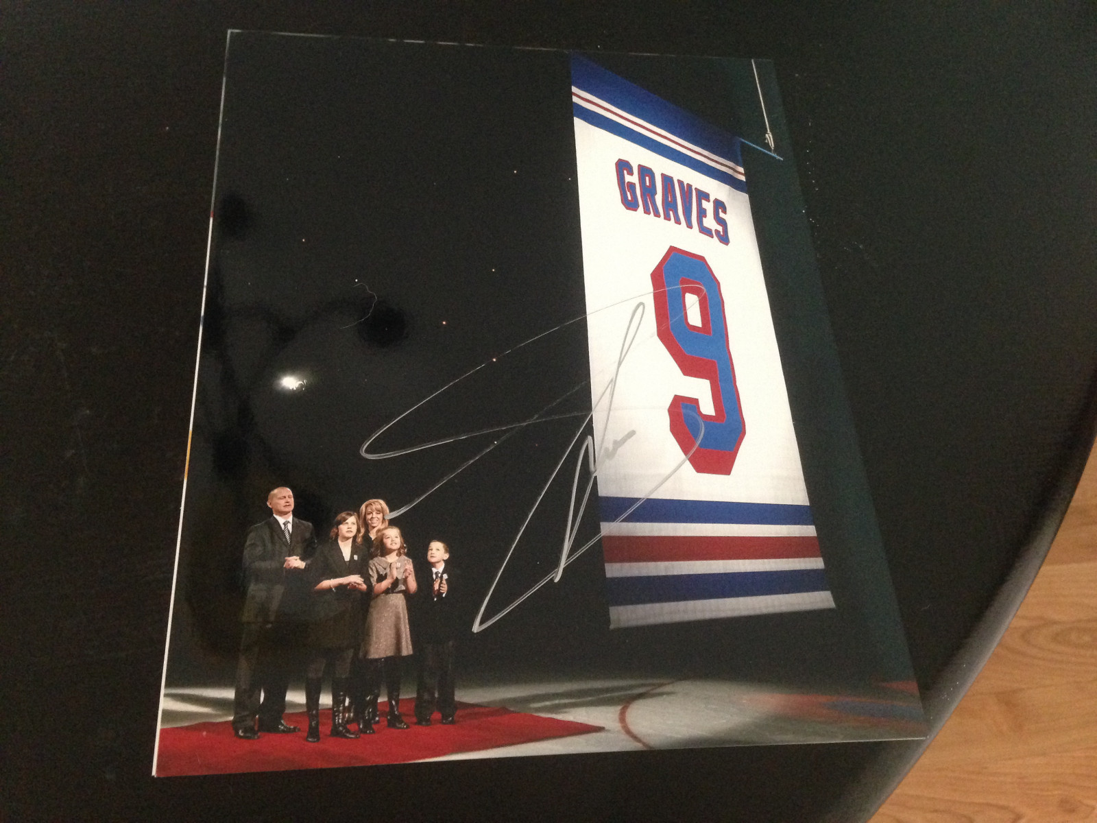 ADAM GRAVES AUTOGRAPH 8 X 10 PHOTO NEW YORK RANGERS | eBay