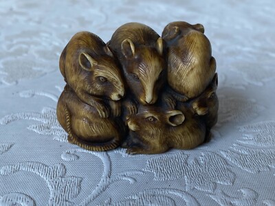 Netsuke - Mice Mouse