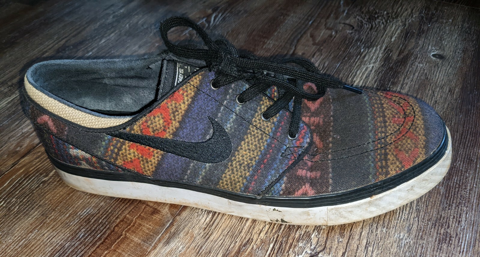 Nike SB Zoom Janoski Hacky Sack mens aztec pattern canvas sneakers size ...