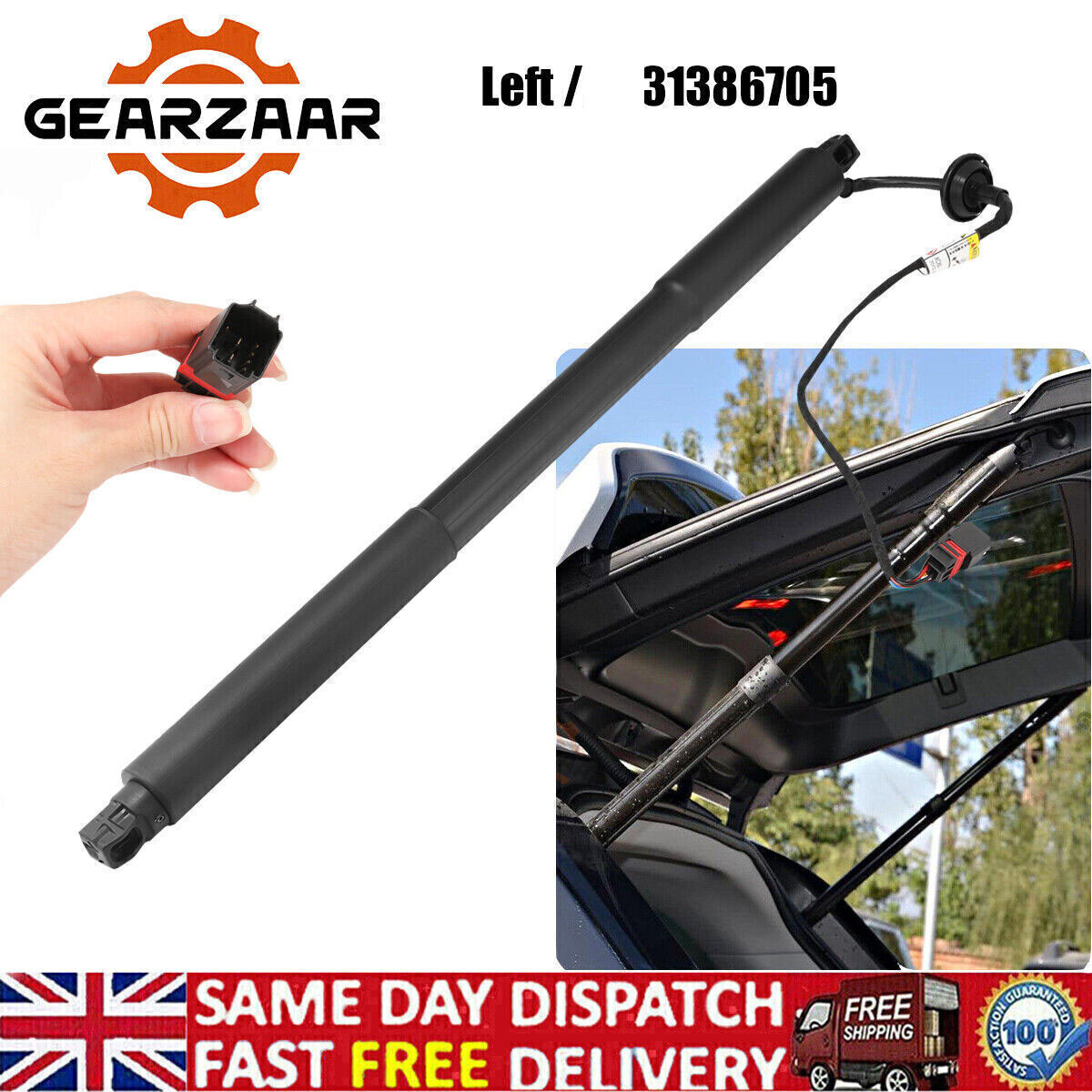 FOR VOLVO XC60 2008-2017 REAR ELECTRIC TAILGATE STRUTS LEFT GAS AUTO ...