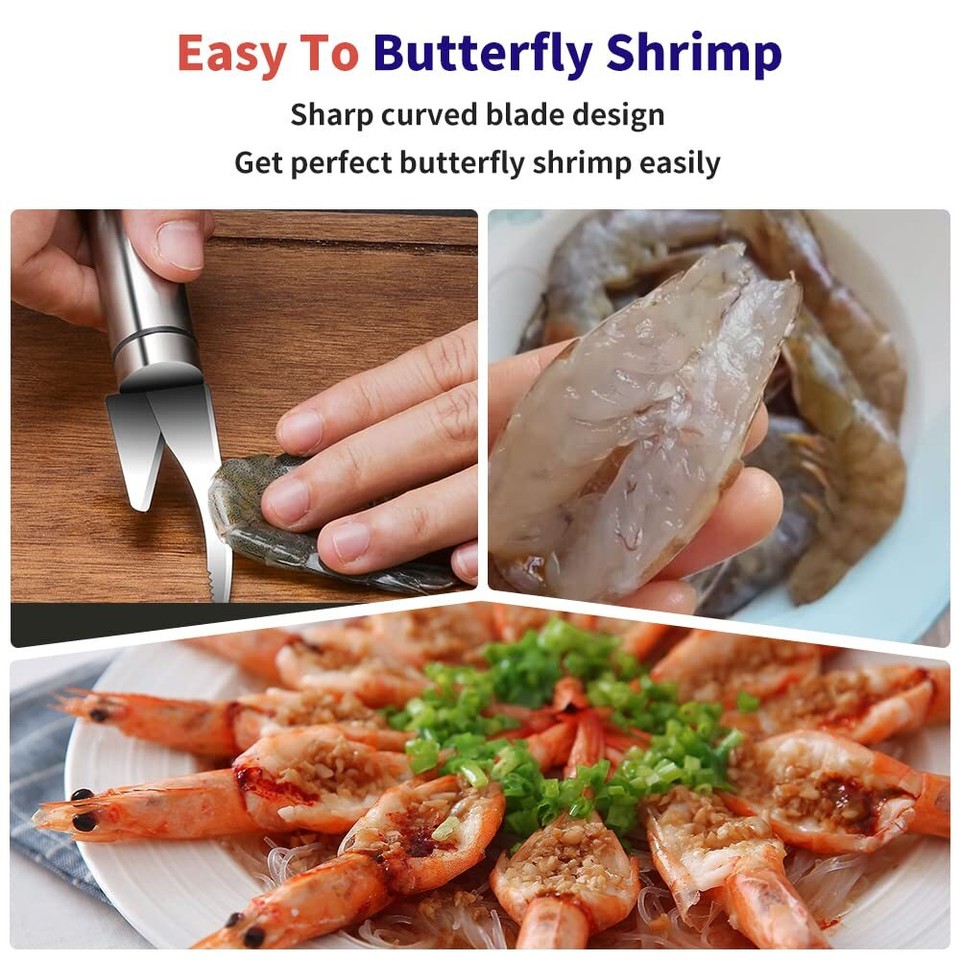 2Pack Multifunctional Shrimp Line Fish Maw Shrimp Deveiner Tool | eBay