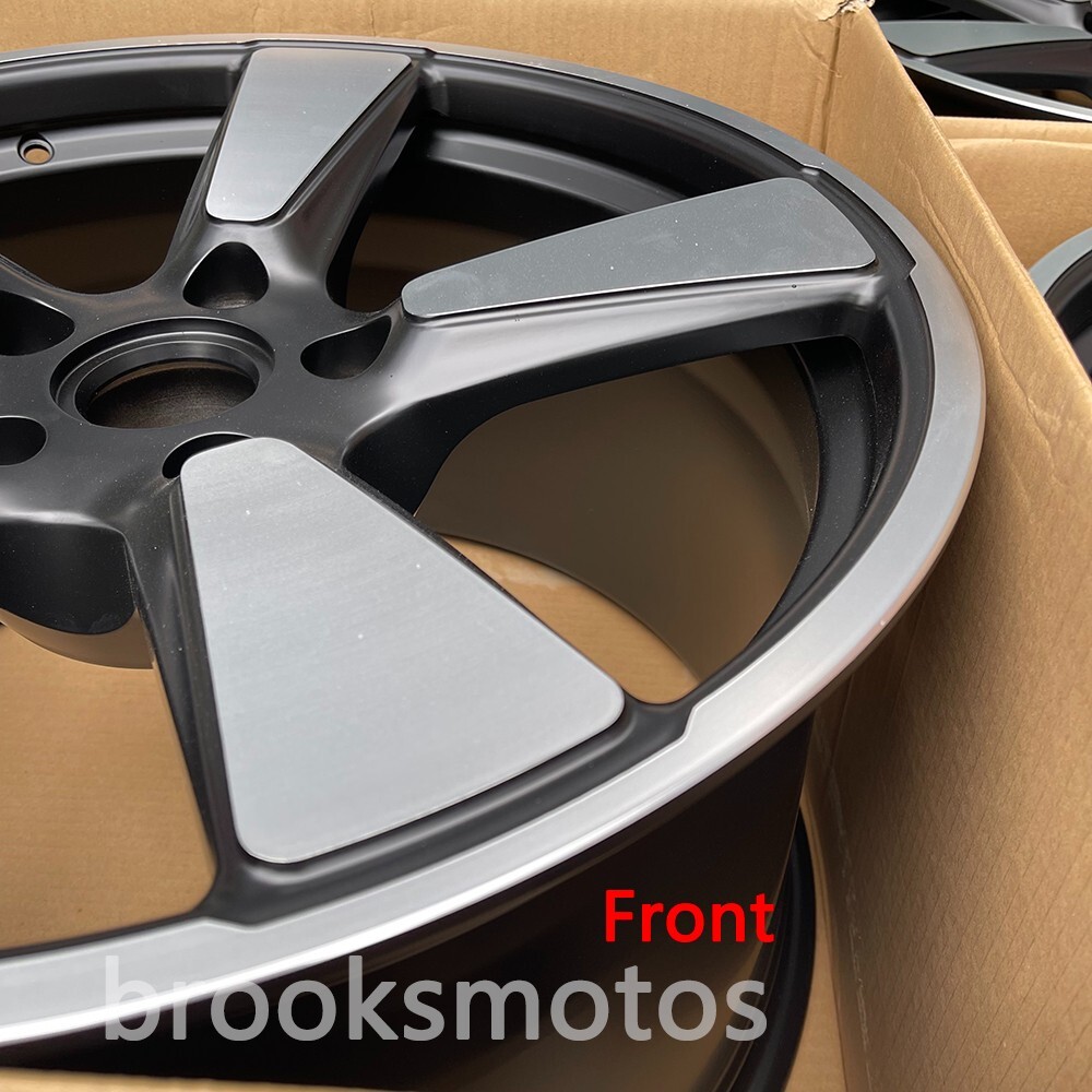 20" NEW 5 SPOKE STYLE FORGED WHEELS RIMS FIT PORSCHE 911 991 NARROW ...