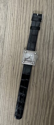 Le Chat Square Faced Diamanté Watch | eBay UK