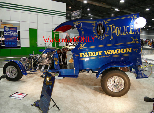 Police "Paddy Wagon" Hot Rod "C" Cab Show Car PHOTO! #(16) | eBay