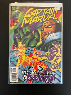 Captain Marvel 15 High Grade Marvel Comic Book D93-64 | eBay