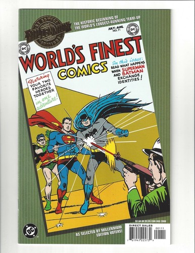 DC Comics Millennium Edition: World's Finest #71 9.4 (W) NM Reprint ...