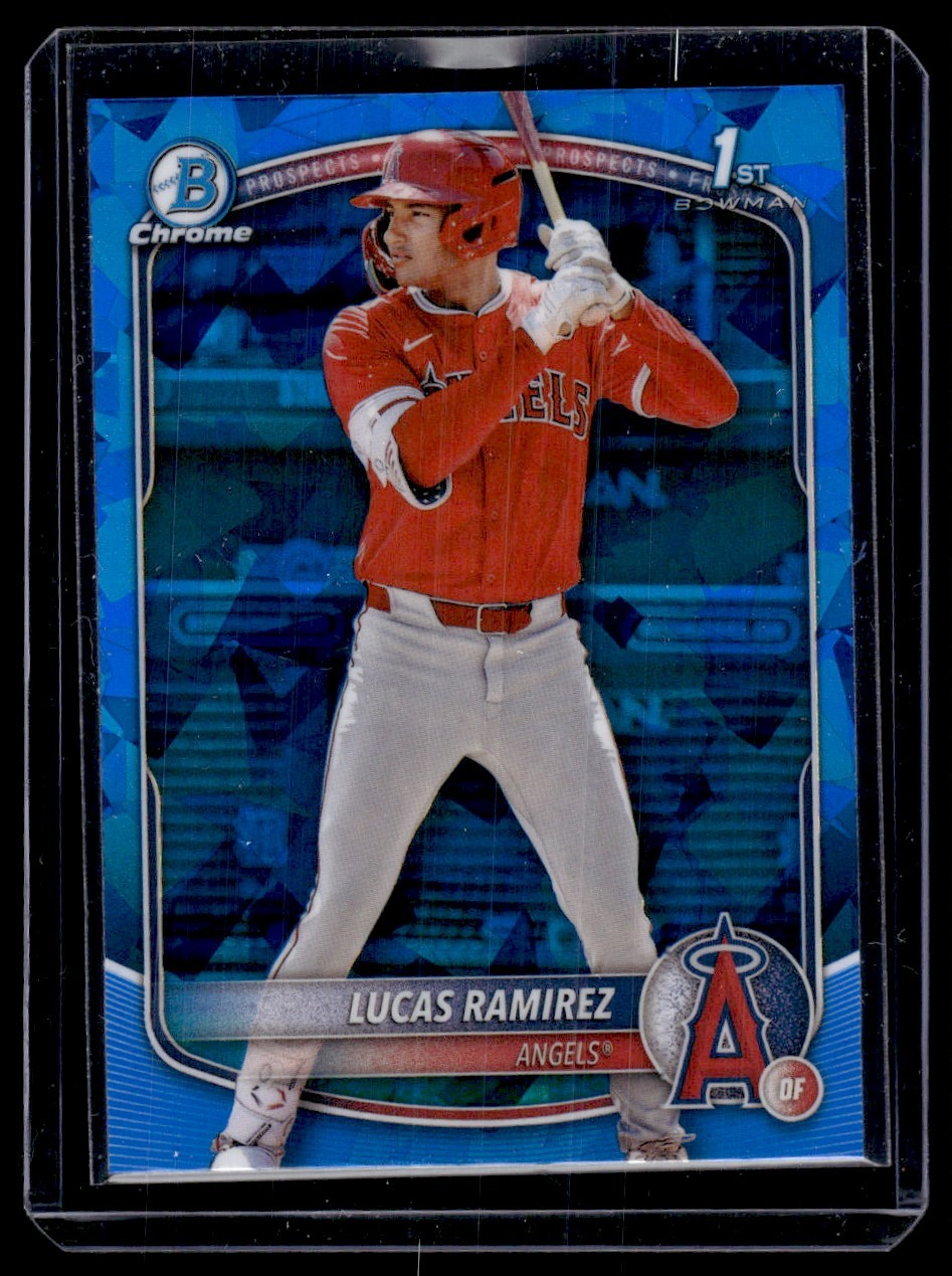 Lucas Ramirez 2025 Bowman Sapphire Edition #BCP-135 Chrome Prospects ...