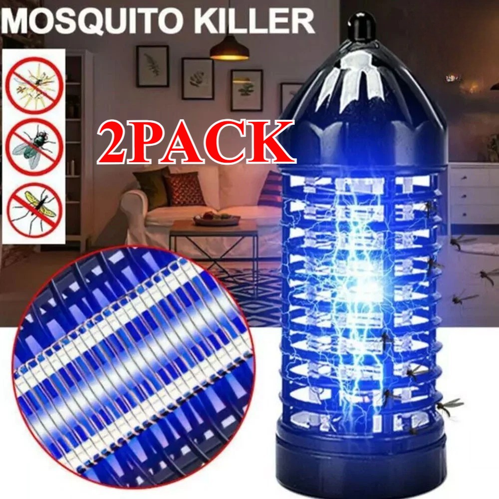 Electric Mosquito Insect Fly Bug Zapper Killer LED Light Trap Pest ...