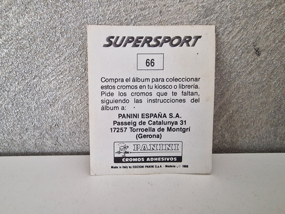Carl Lewis Panini Supersport Spain | eBay UK