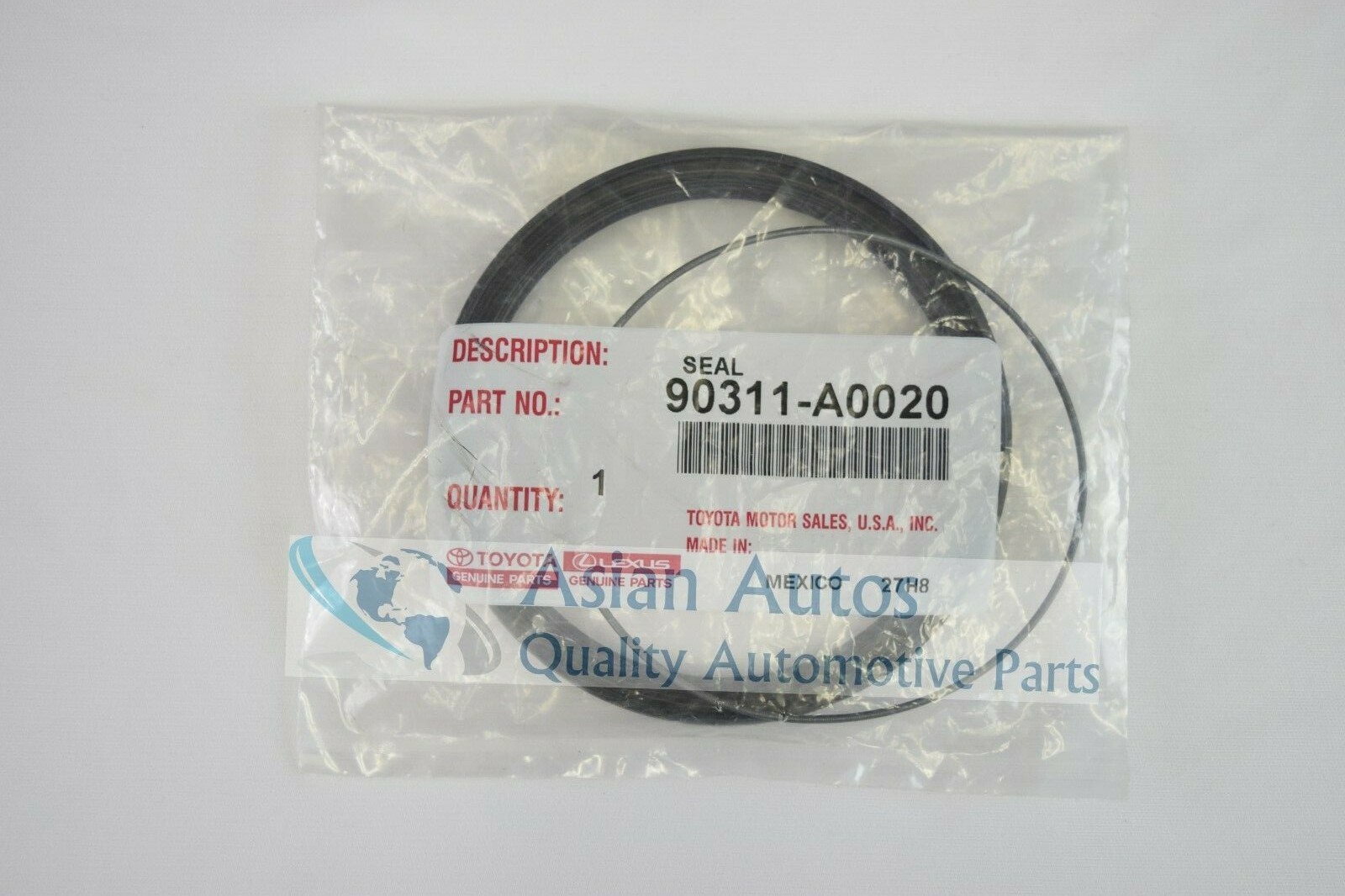 Genuine Toyota Rear Main Seal 90311A0020 OEM | eBay