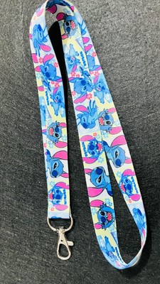 New Lot 10pcs stitch cartoon Lanyard Mobile Phone ID Card KeyChain ...