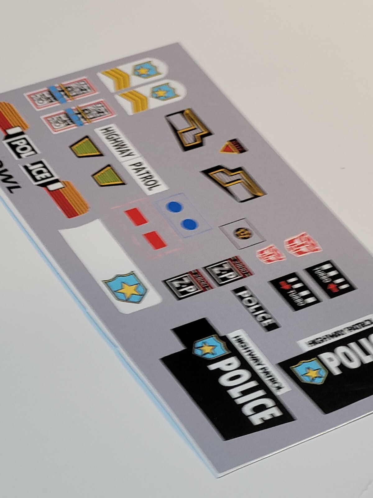 Transformers G1 PRECUT Stickers For G1 PROWL | eBay